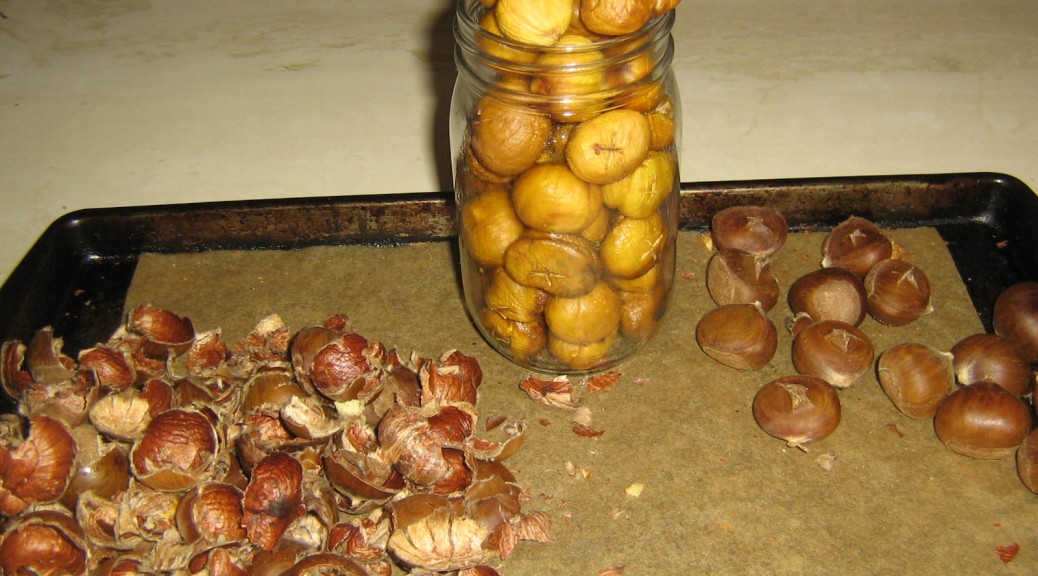 HOW TO SHELL CHESTNUTS EASILY | Galley Chef